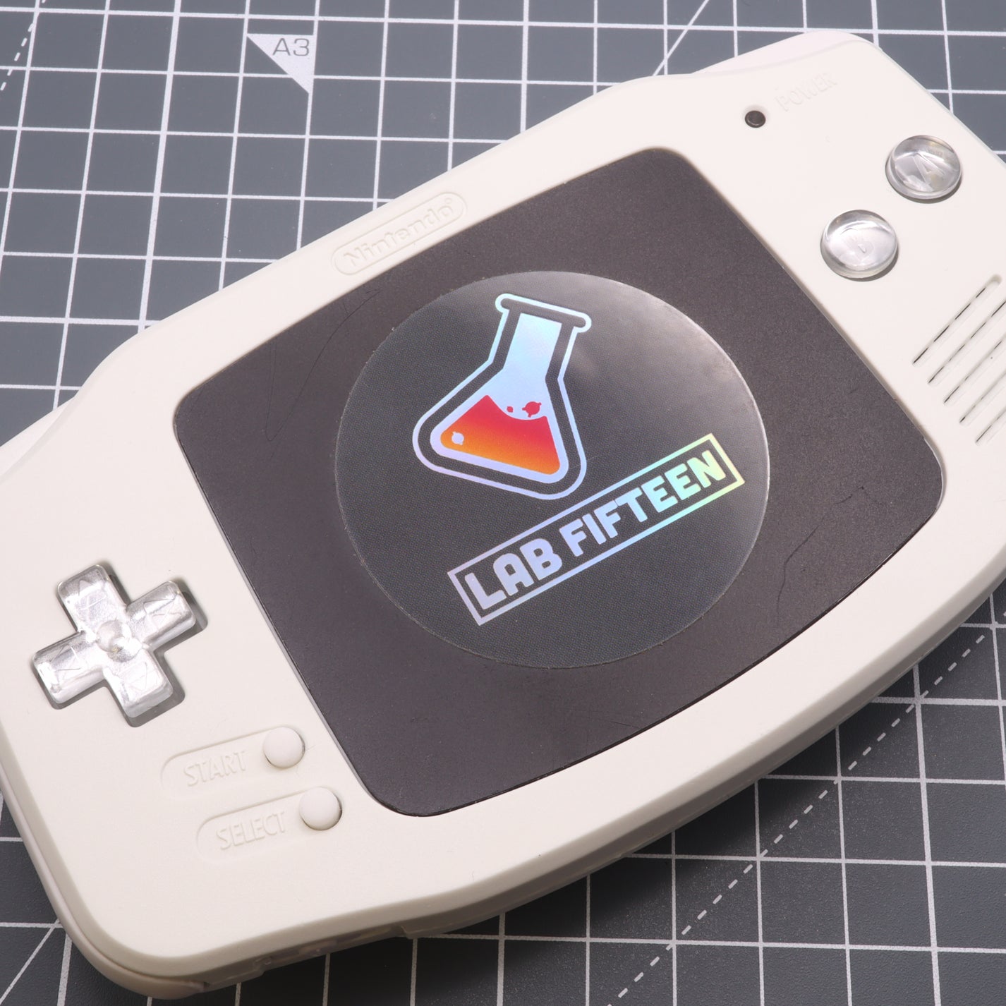 Game Boy Advance - Custom Buttons - Chrome – Labfifteenco