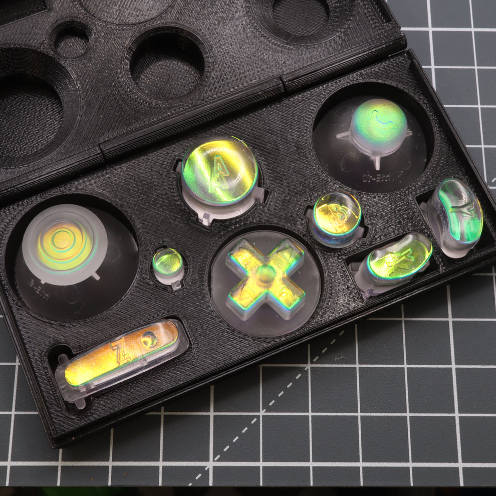 GameCube - Custom Button - Sunset Opal – Labfifteenco