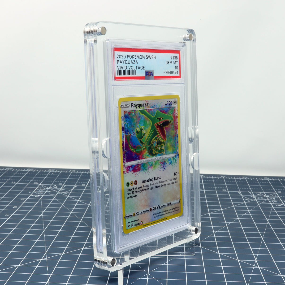Single TCG Premium Graded Card Magnetic Display Case – Labfifteenco